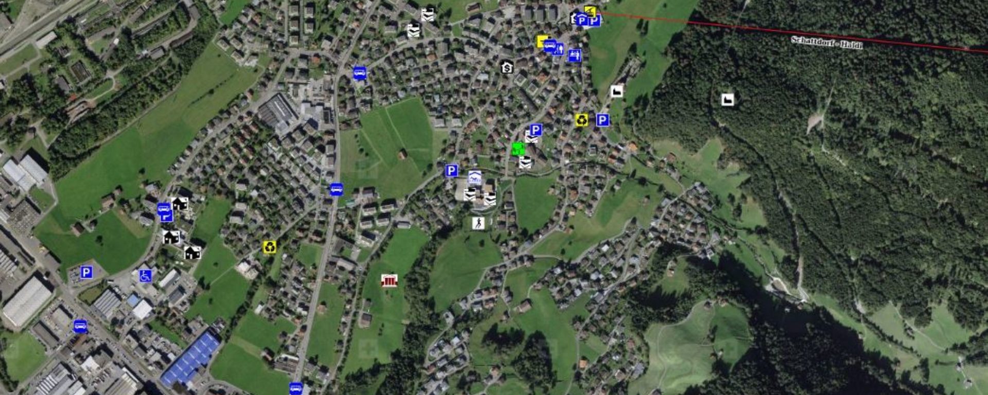 Ortsplan – Gemeinde Schattdorf